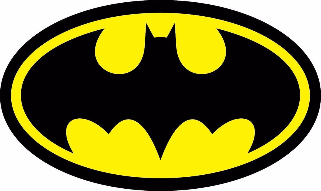 Vinyl BATMAN LOGO Decal: Durable and Stylish Emblem | DECALS OF AMERICA